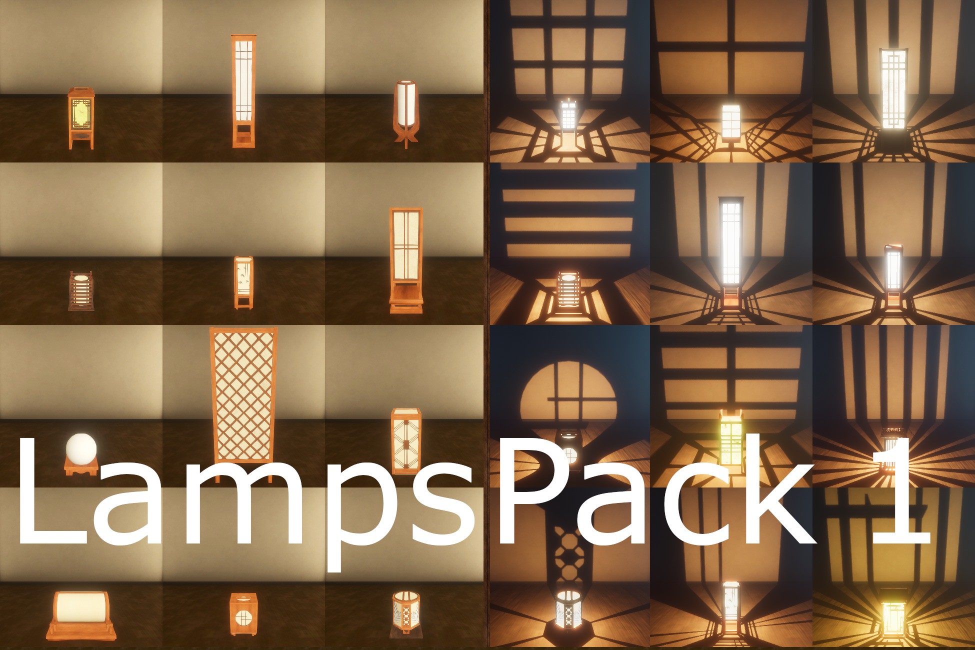 Lamps Pack 1 (Builtin RP, URP and HDRP) | 3D Interior | Unity Asset Store