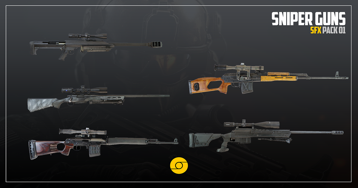 Snipers Sound Effects Pack 01 [Extensive] | Weapons Sound FX | Unity ...