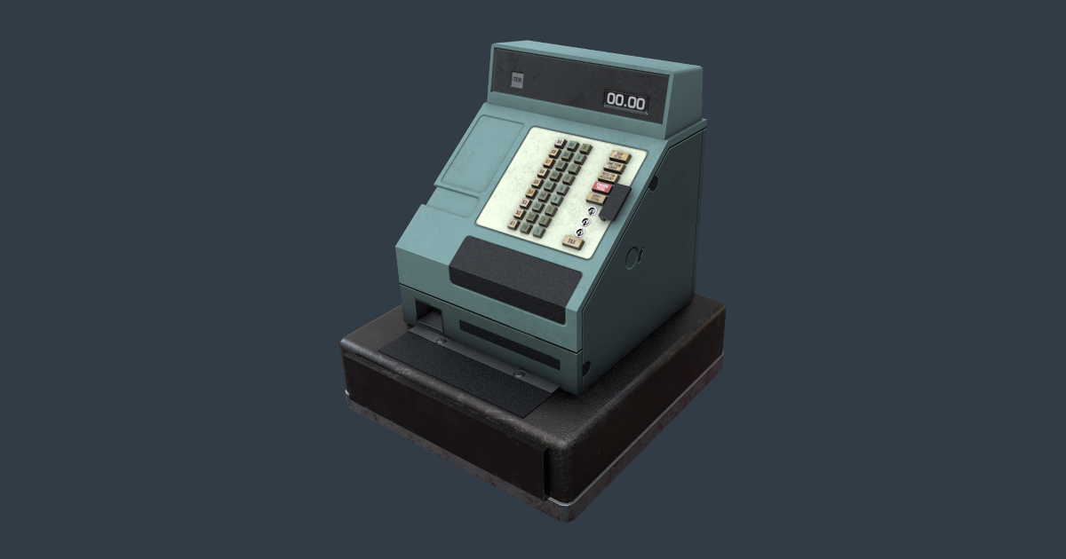 Classic Cash Registers | 3D 전자제품 | Unity Asset Store