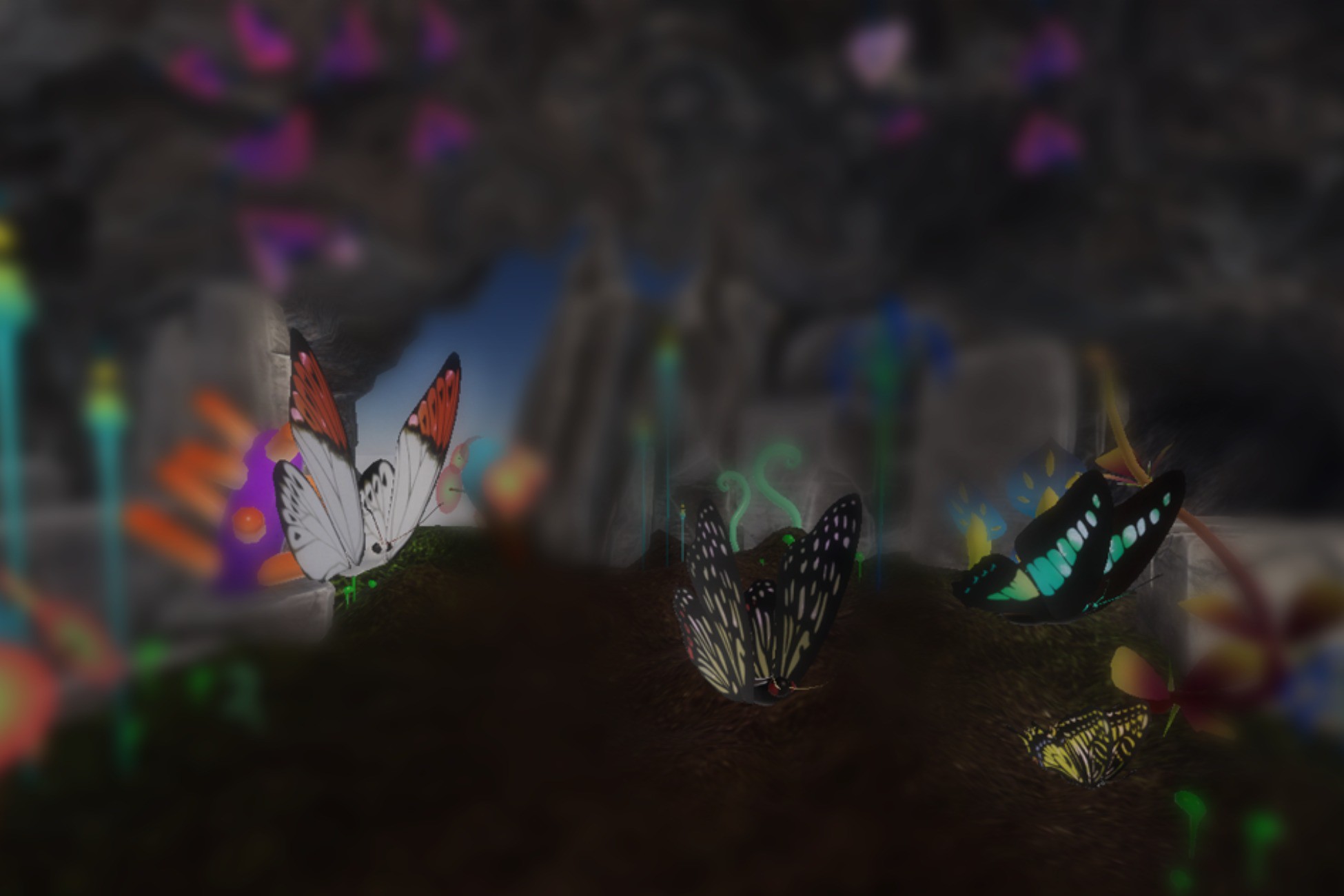 Fantasy Glowing Butterfly | Characters | Unity Asset Store