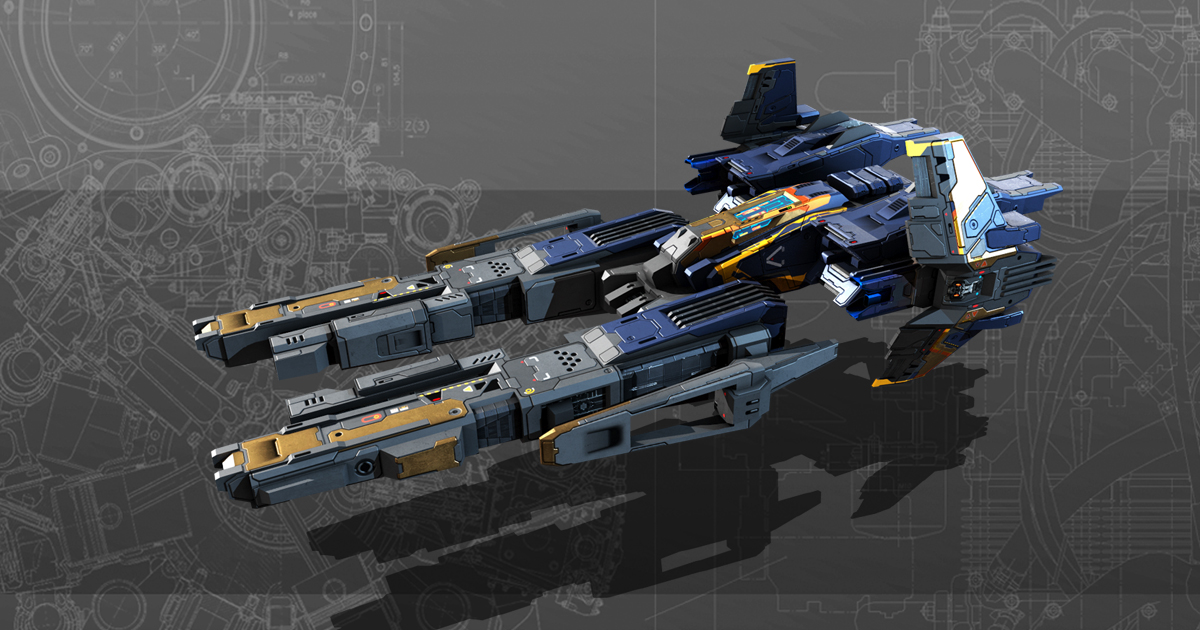 BAKRAN Gunship R4 | 3D Space | Unity Asset Store