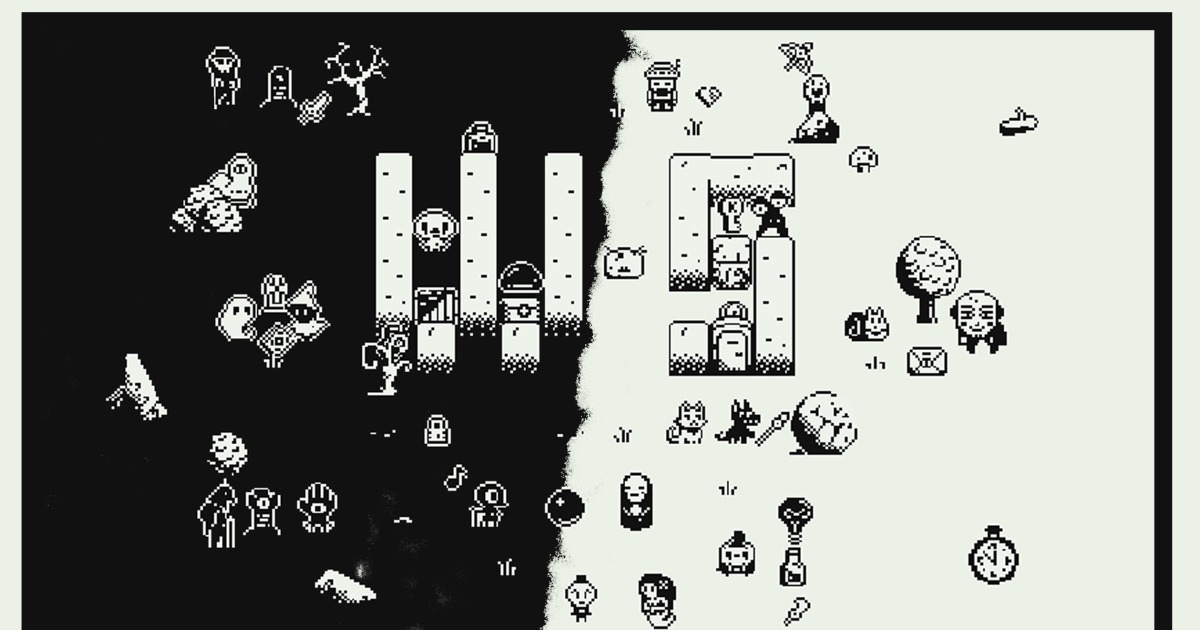 White Scape - 1bit asset pack characters and sprites | 2D Characters ...