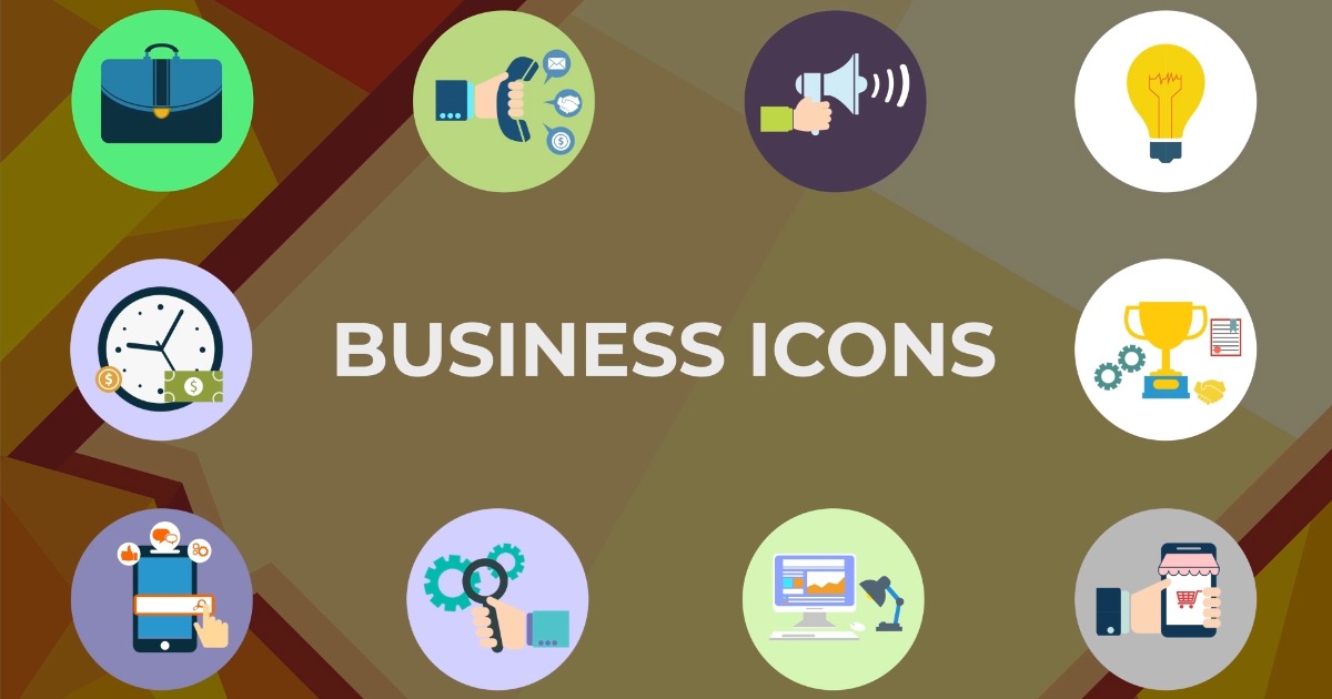 Animated Business Icons | 2D 材质与材料 | Unity Asset Store