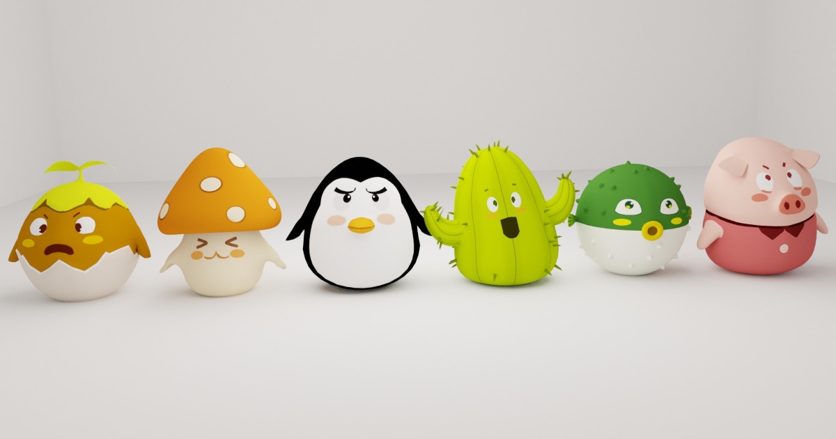 Cartoon Adventure characters pack | 3D Characters | Unity Asset Store