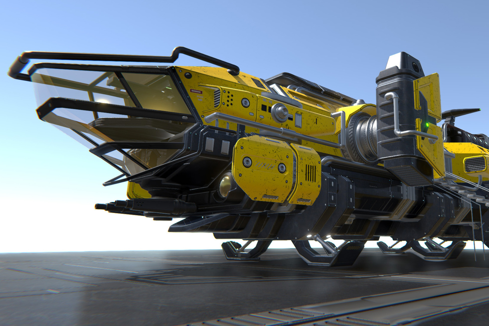 Alien Express Spaceship | 3D Space | Unity Asset Store