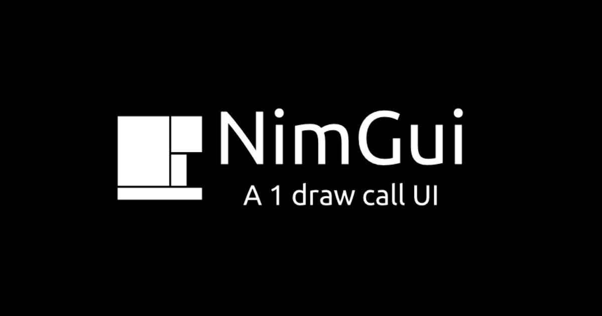 NimGui, a 1 draw call UI | GUI Tools | Unity Asset Store