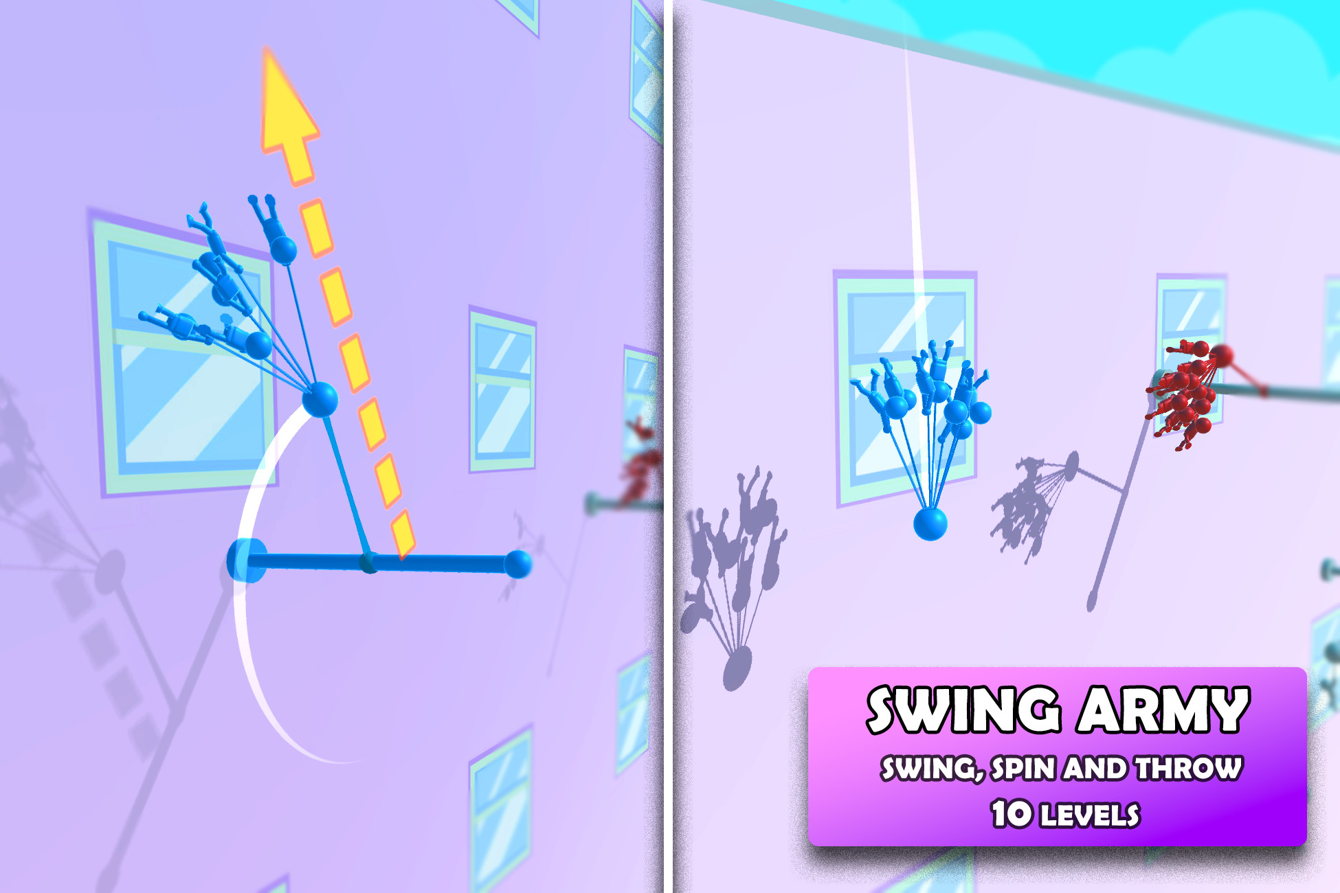 Swing Army 3D - HyperCasual Template | Packs | Unity Asset Store
