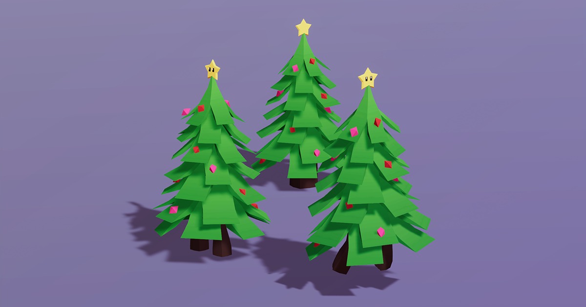 Christmas Tree Toon Series | 3D Humanoids | Unity Asset Store