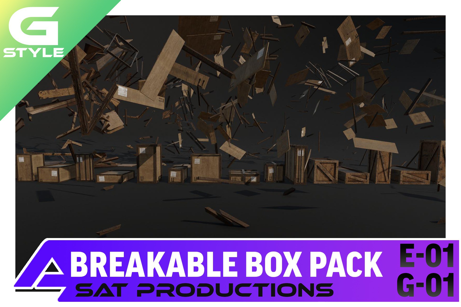 Breakable Box Pack | 3D Props | Unity Asset Store