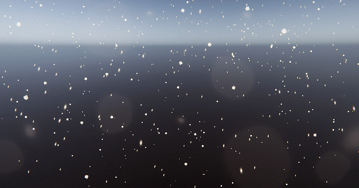 Realistic Snow VFX | Environment | Unity Asset Store