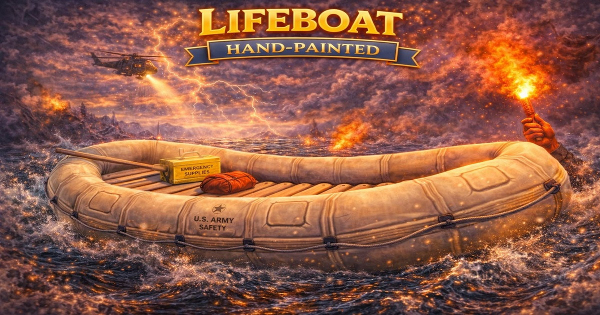 Lifeboat Hand-Painted | 3D 해상 | Unity Asset Store