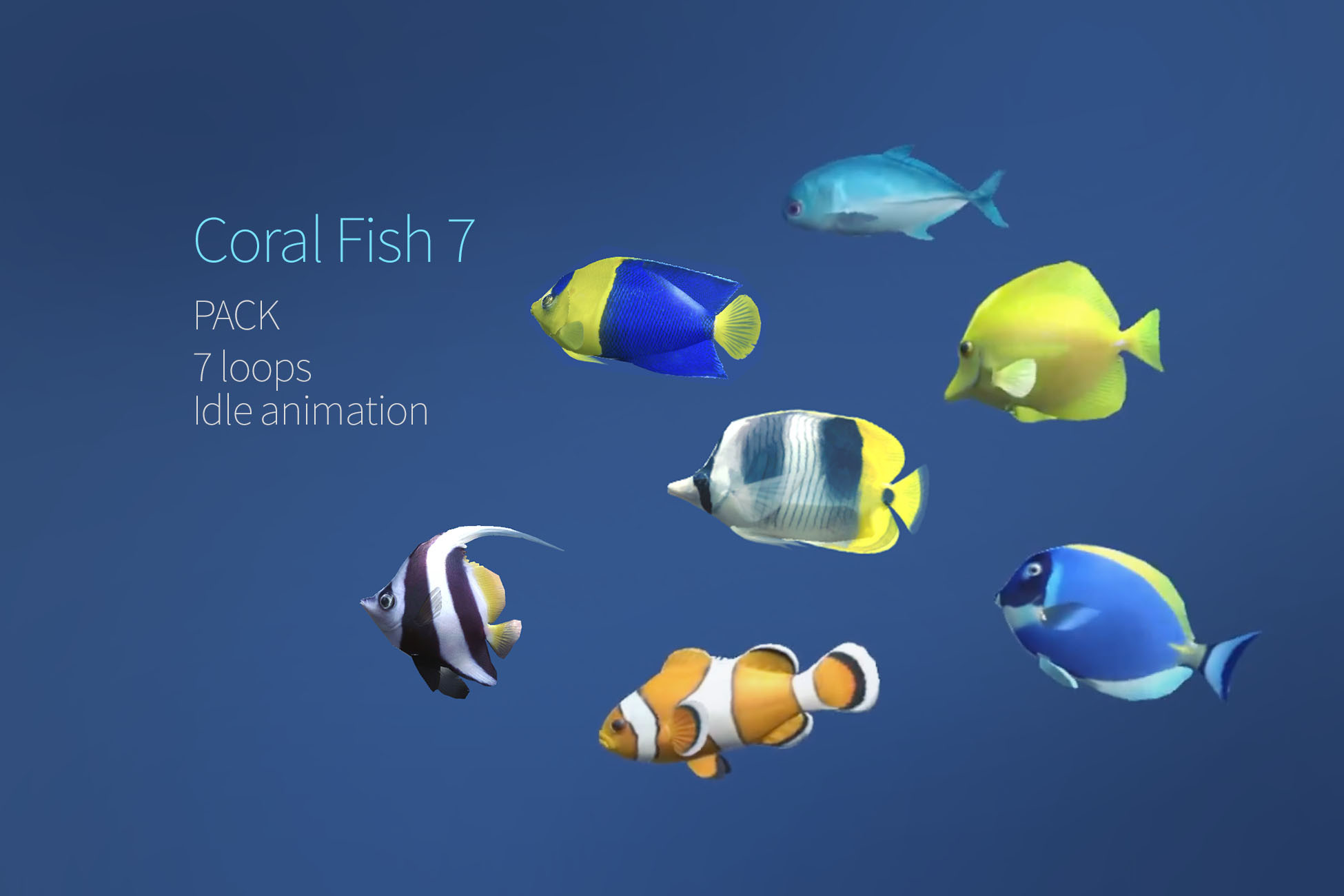 Coral Fish 7 | Characters | Unity Asset Store