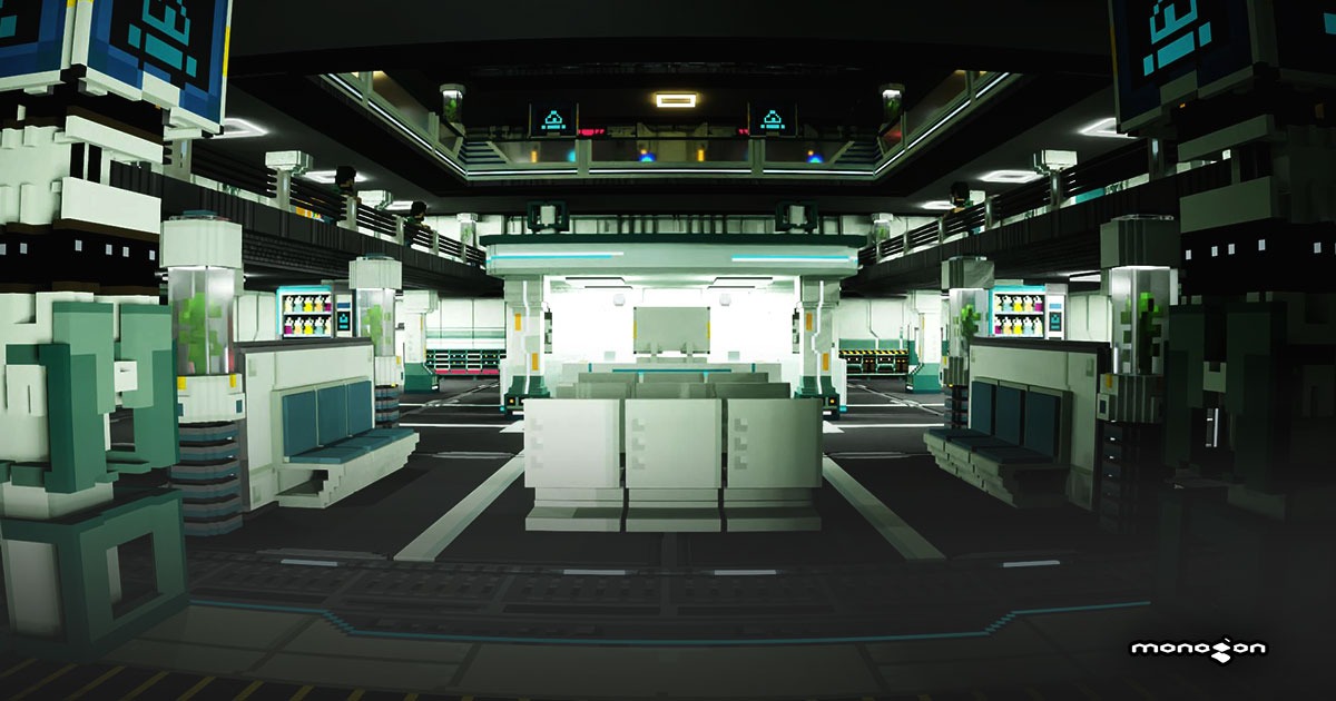 Voxel Mega-Building - 3D pixel art - monogon | 3D Sci-Fi | Unity Asset ...