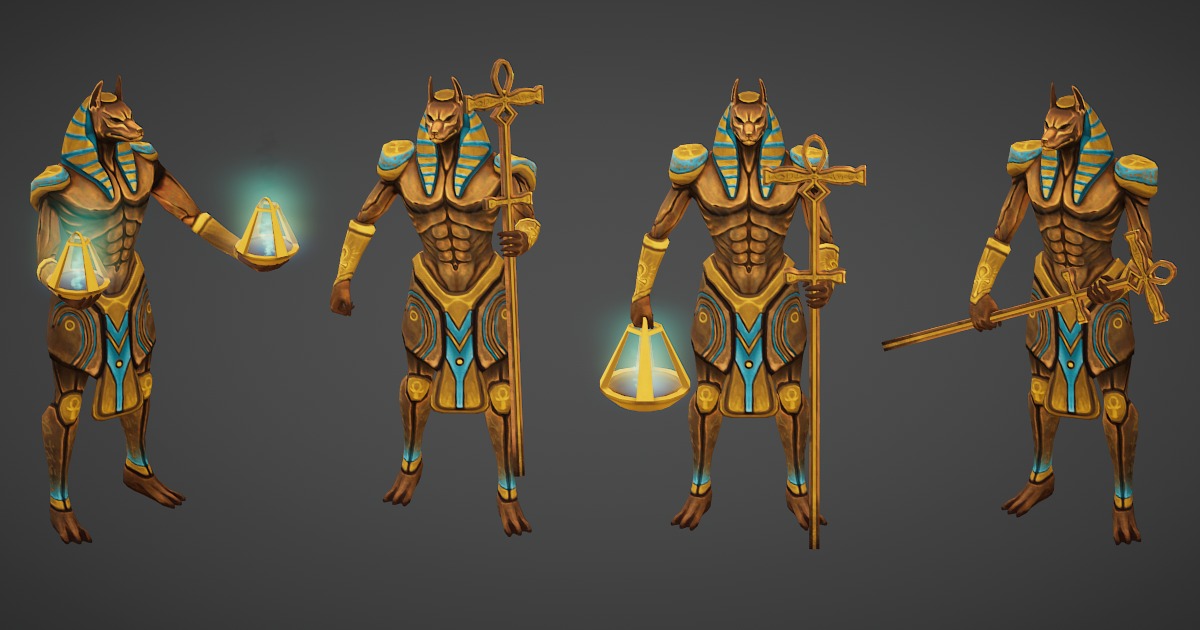 Desert Statues | 3D Environments | Unity Asset Store