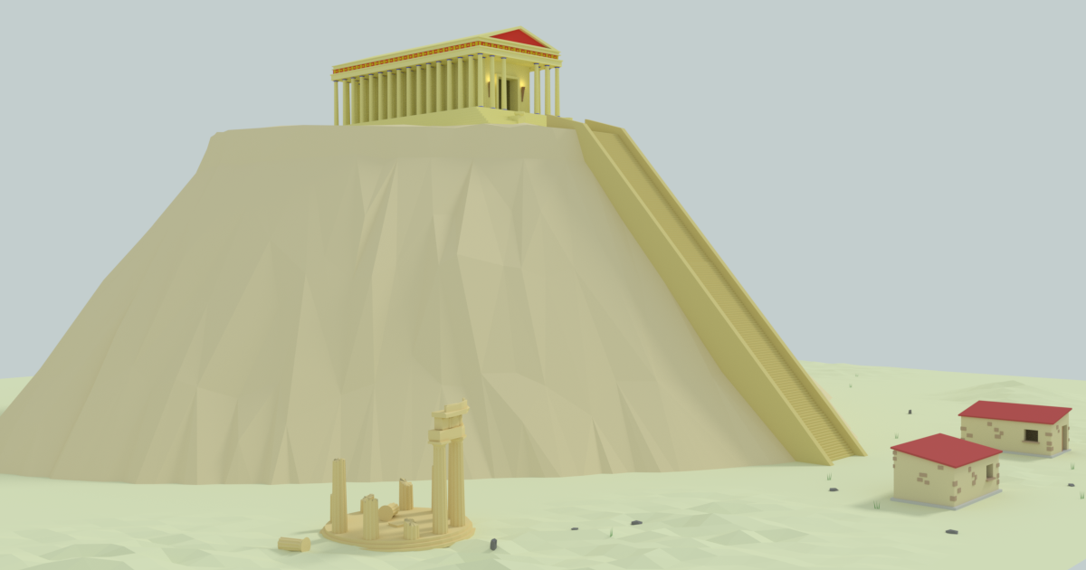 Low Poly Ancient Greek Pack | 3D | Unity Asset Store