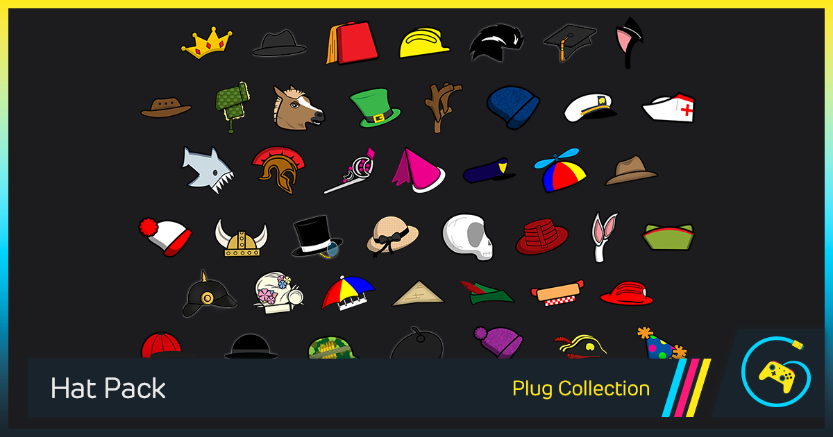 Hat Pack by Gamertose | 2D Fabric | Unity Asset Store