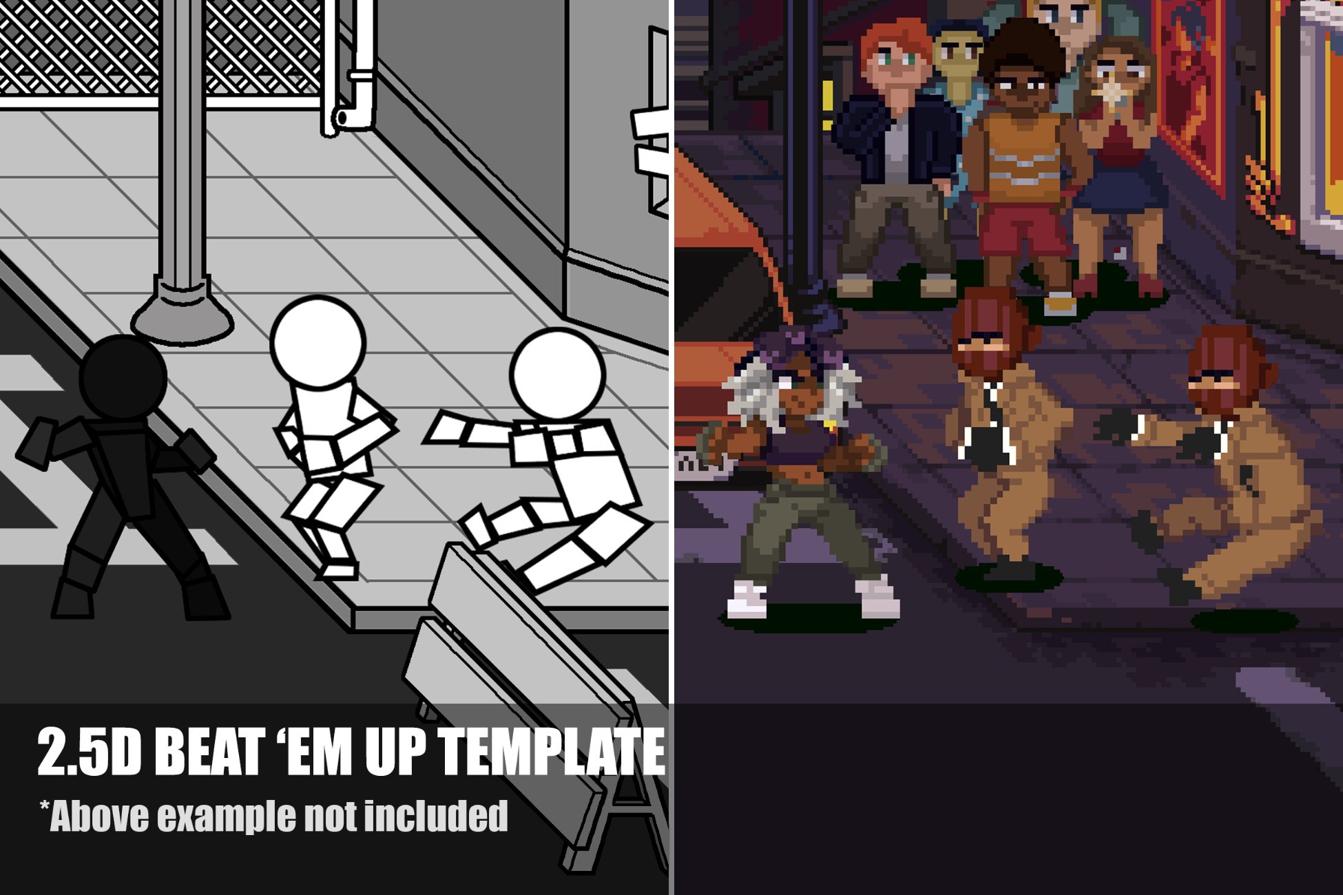 2.5D Beat 'Em Up Template | Systems | Unity Asset Store