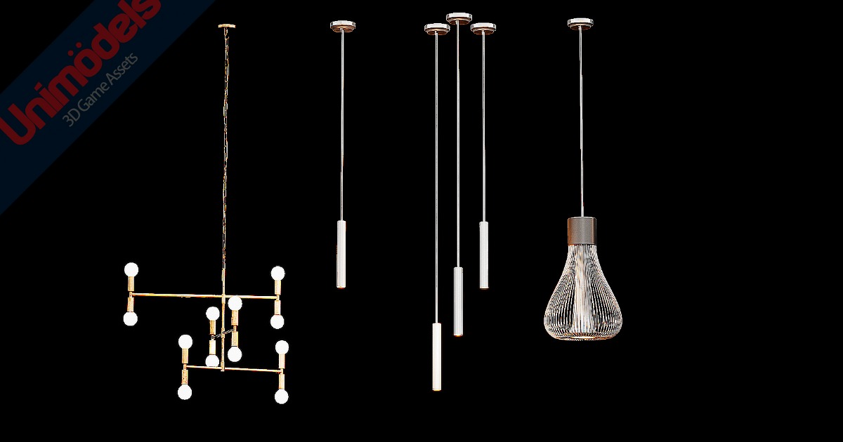 Lamps vol. 5 | 3D Props | Unity Asset Store