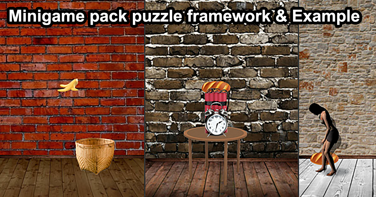 Minigame pack puzzle framework & Example | Packs | Unity Asset Store