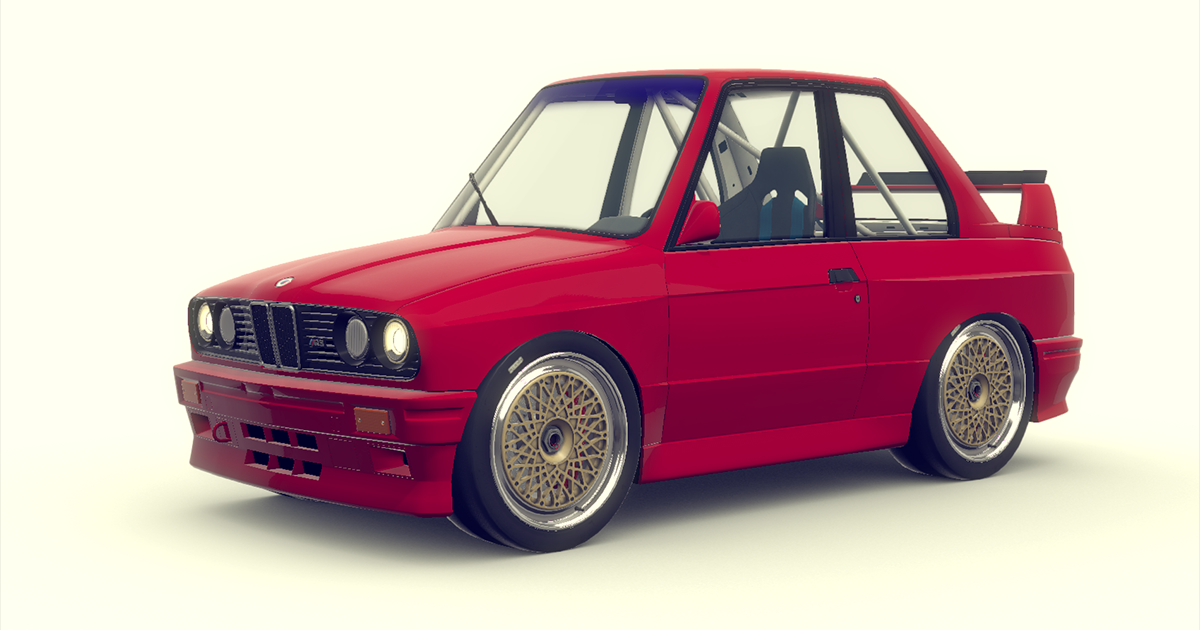 Cartoon Touring Car | 3D Land | Unity Asset Store