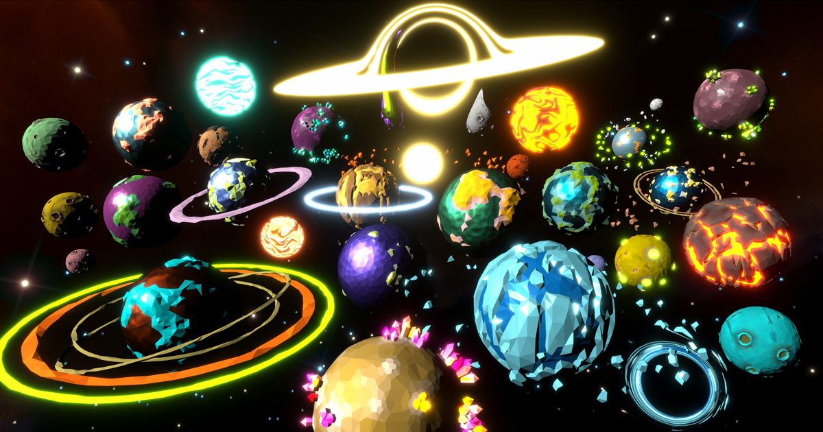 Polygon Planets Pack | 3D Exterior | Unity Asset Store