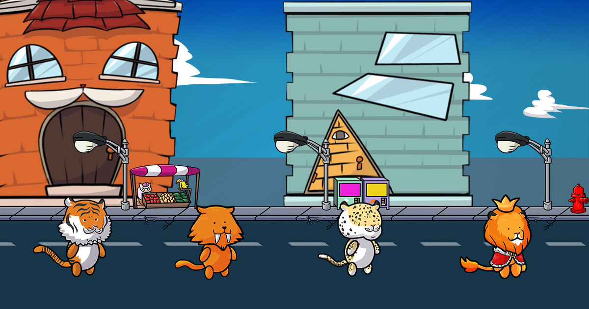 Pawer Pack 2d characters – Cats | 2D Environments | Unity Asset Store