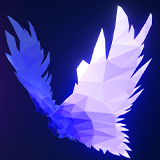 Polygon Wing 1 - Low Poly 3D Art