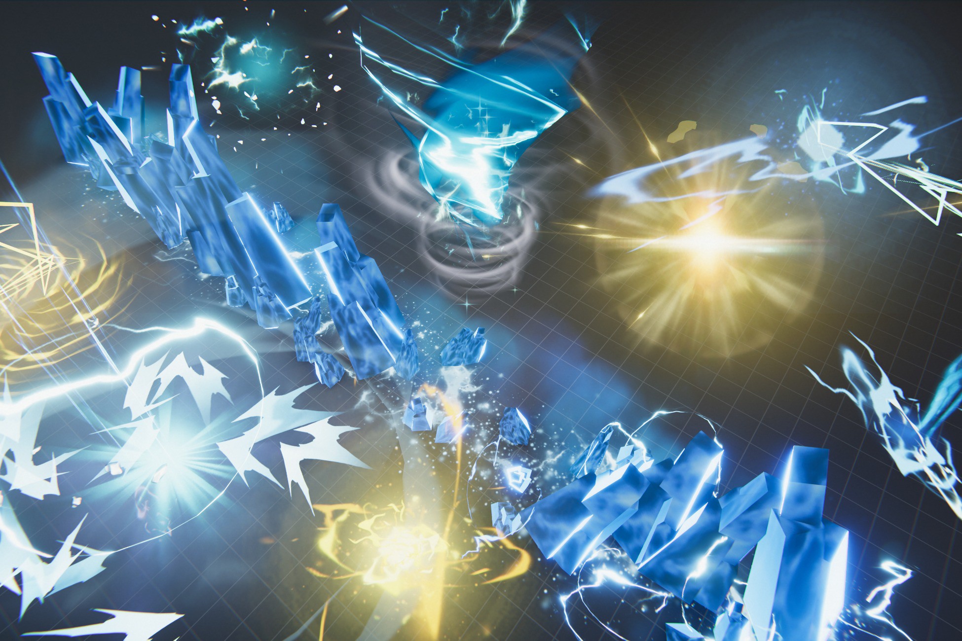 Electricity & Shock Stylized VFX Starter Kit by Piloto Studio