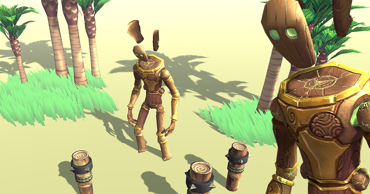 Egypt Pack - Tree Golem Boss | Characters | Unity Asset Store