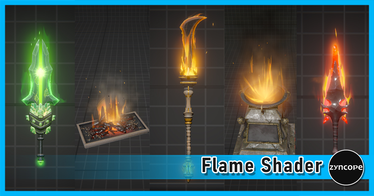 Flame Shader | VFX Shaders | Unity Asset Store