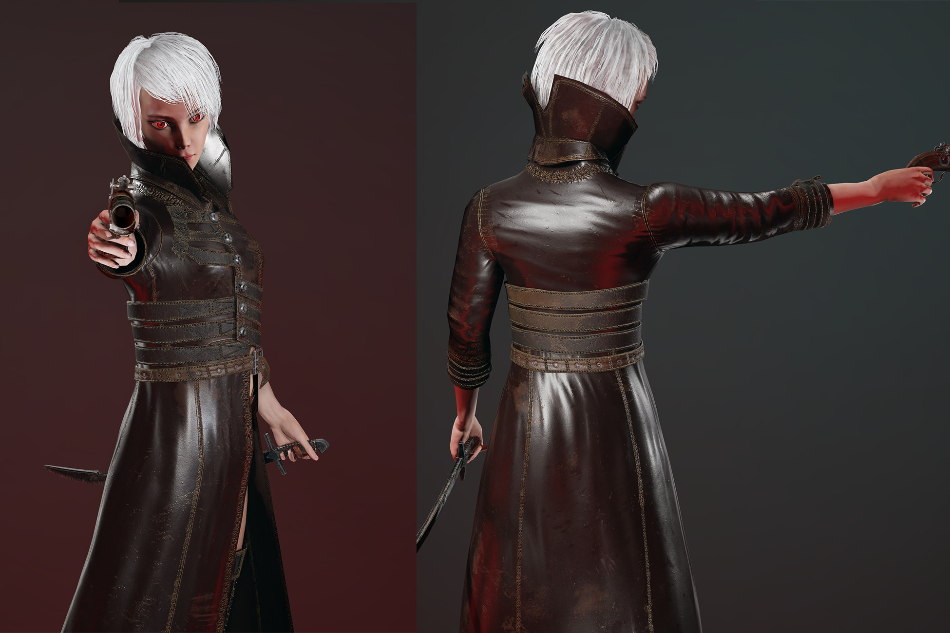 Blood Girl | 3D Humanoids | Unity Asset Store