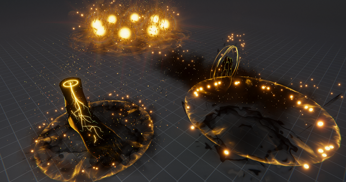 Realistic ARPG Golden Magic | Spells | Unity Asset Store