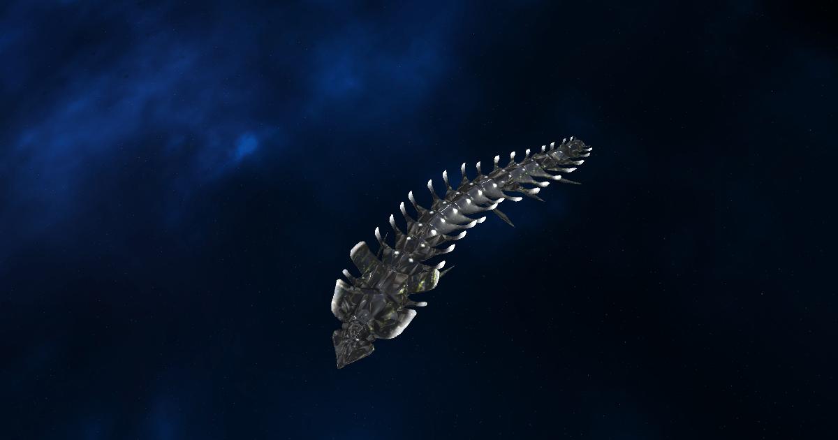Sci-Fi space worm | 3D Creatures | Unity Asset Store