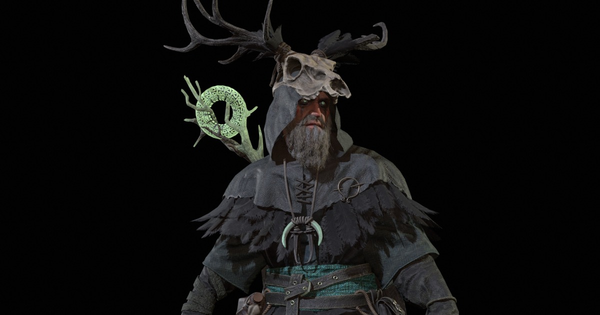 Druid for Starter Pack | 3D Humanoids | Unity Asset Store