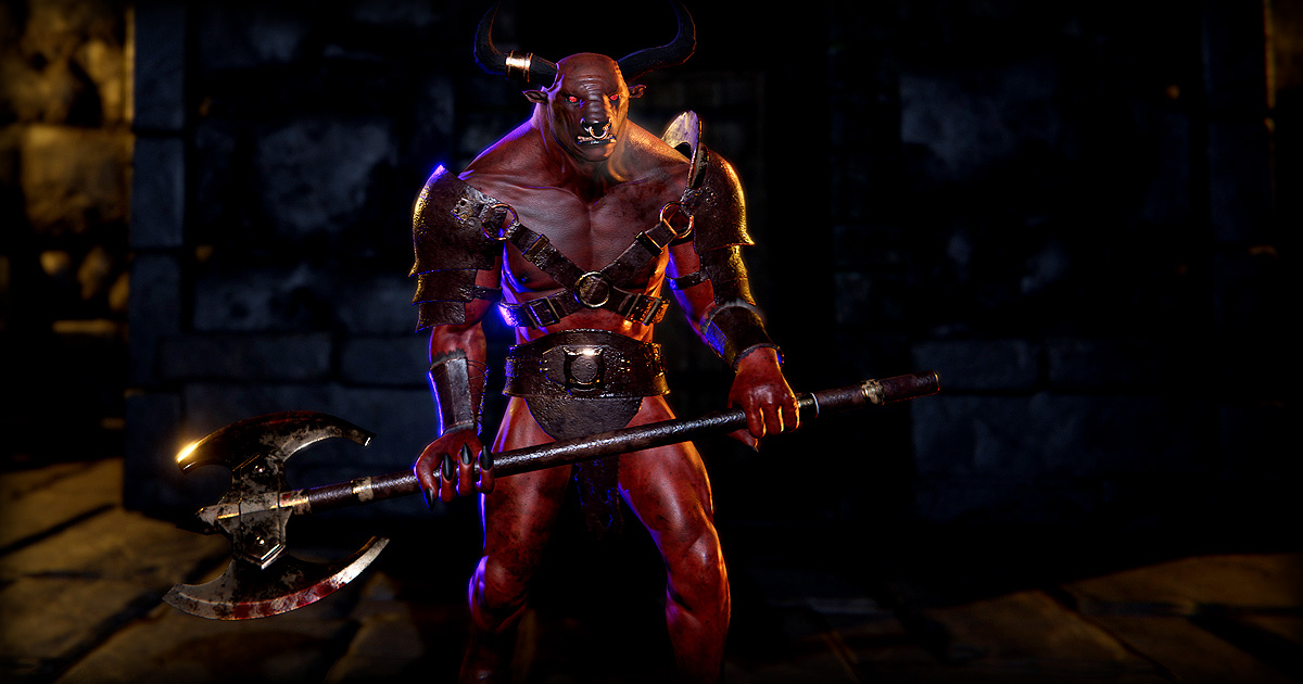 Minotaur Character Pack - Fantasy RPG | 3D Creatures | Unity Asset Store