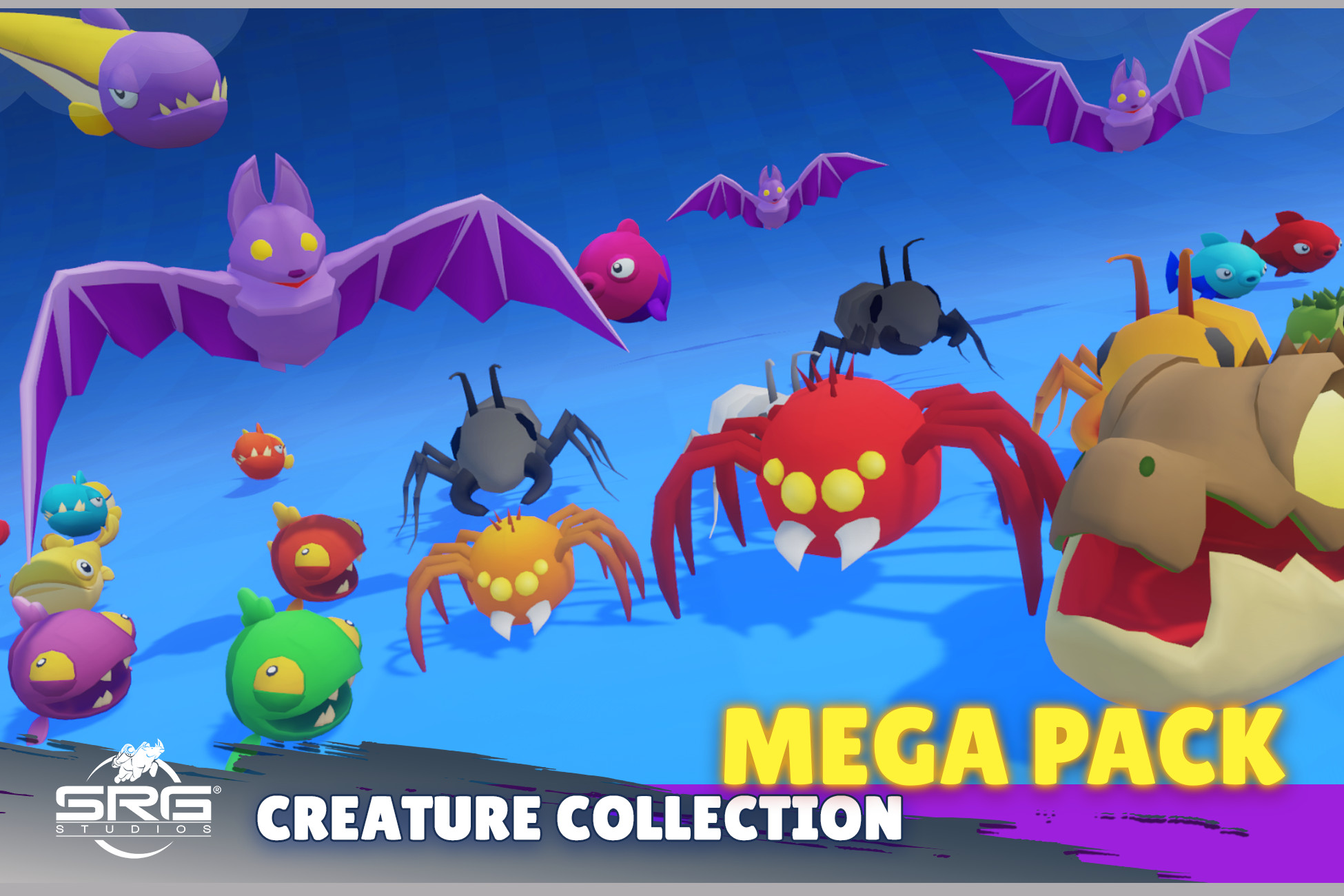 Creature Collection - Stylized 3D Mega Pack | 3D Characters | Unity Asset Store