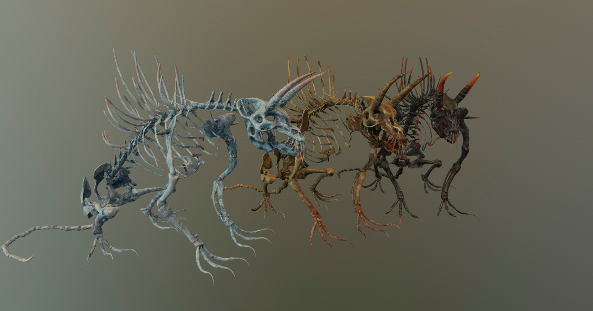 Creepy Bone Monster | 3D Creatures | Unity Asset Store
