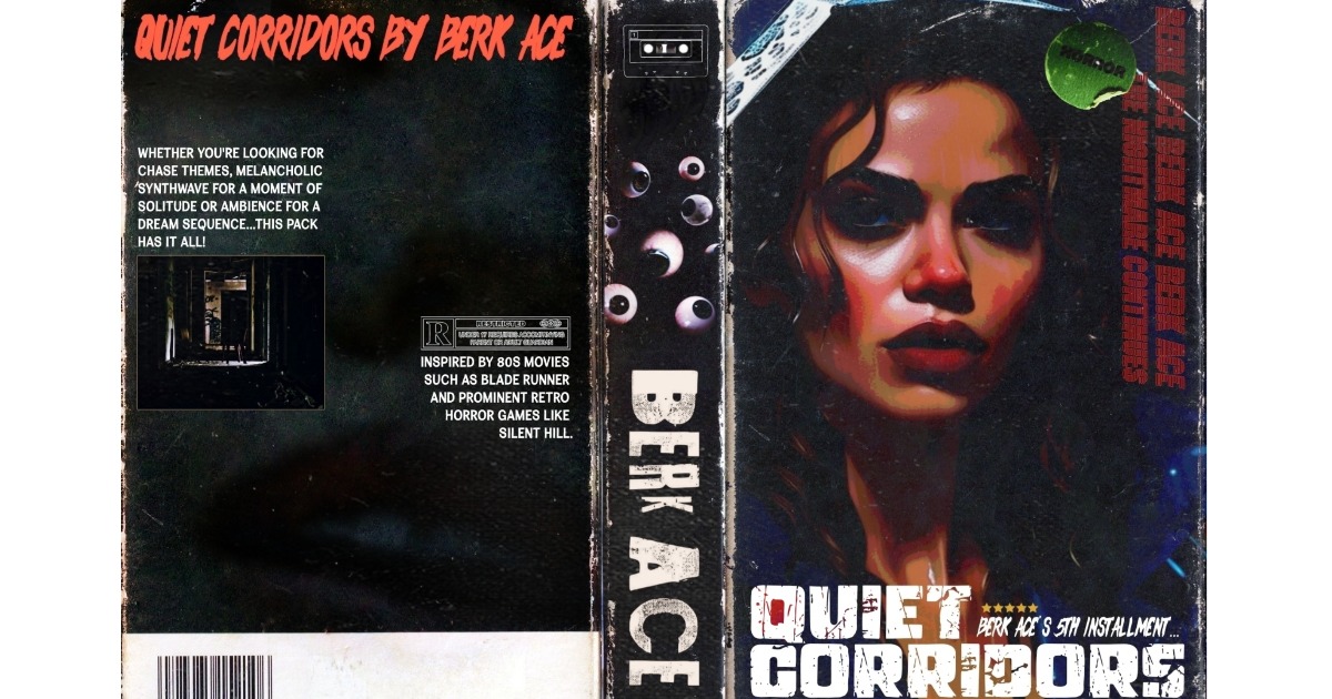 80s/90s Synthwave, Retro Horror Soundtrack - "QUIET CORRIDORS" | Audio ...