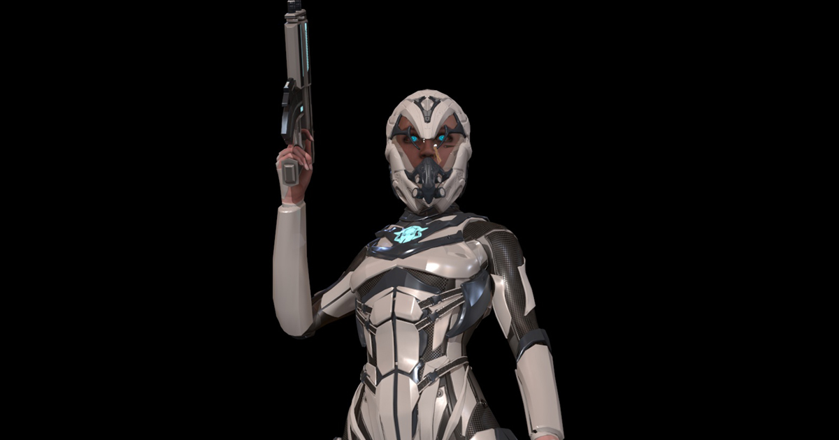 Cosmogirl2 | Characters | Unity Asset Store