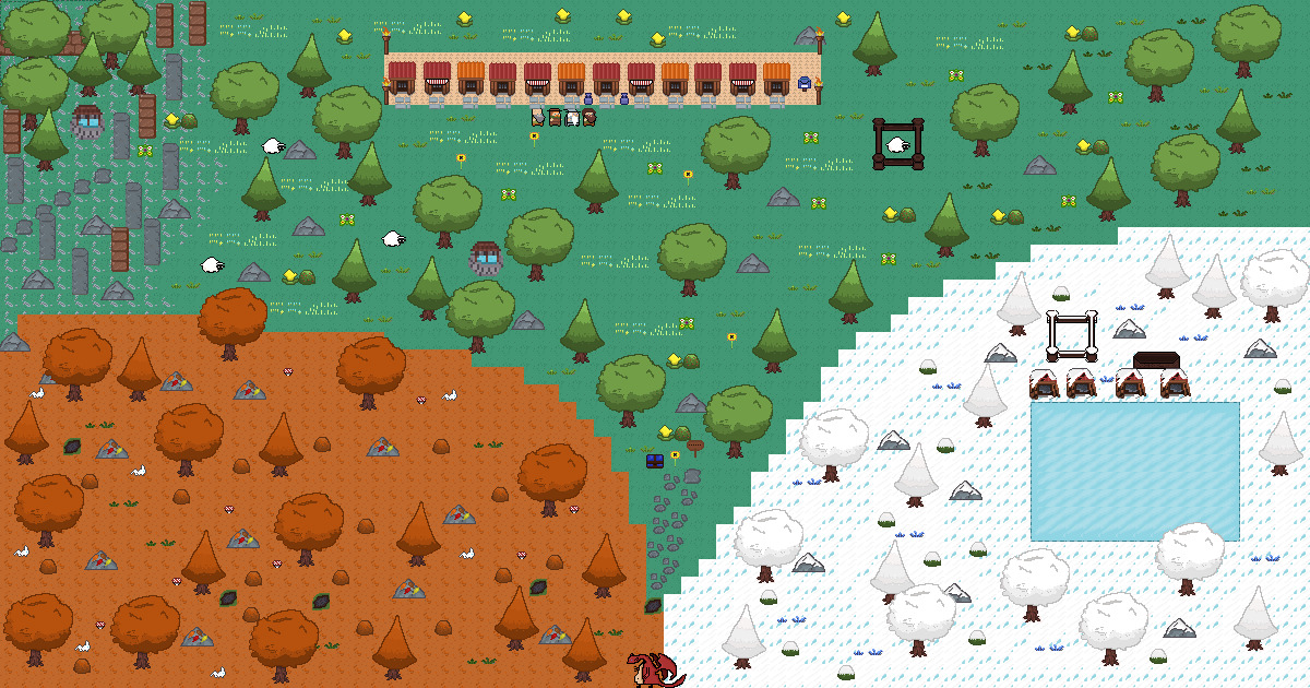 2D Pixel Art Fantasy World Tile Set | 2D | Unity Asset Store