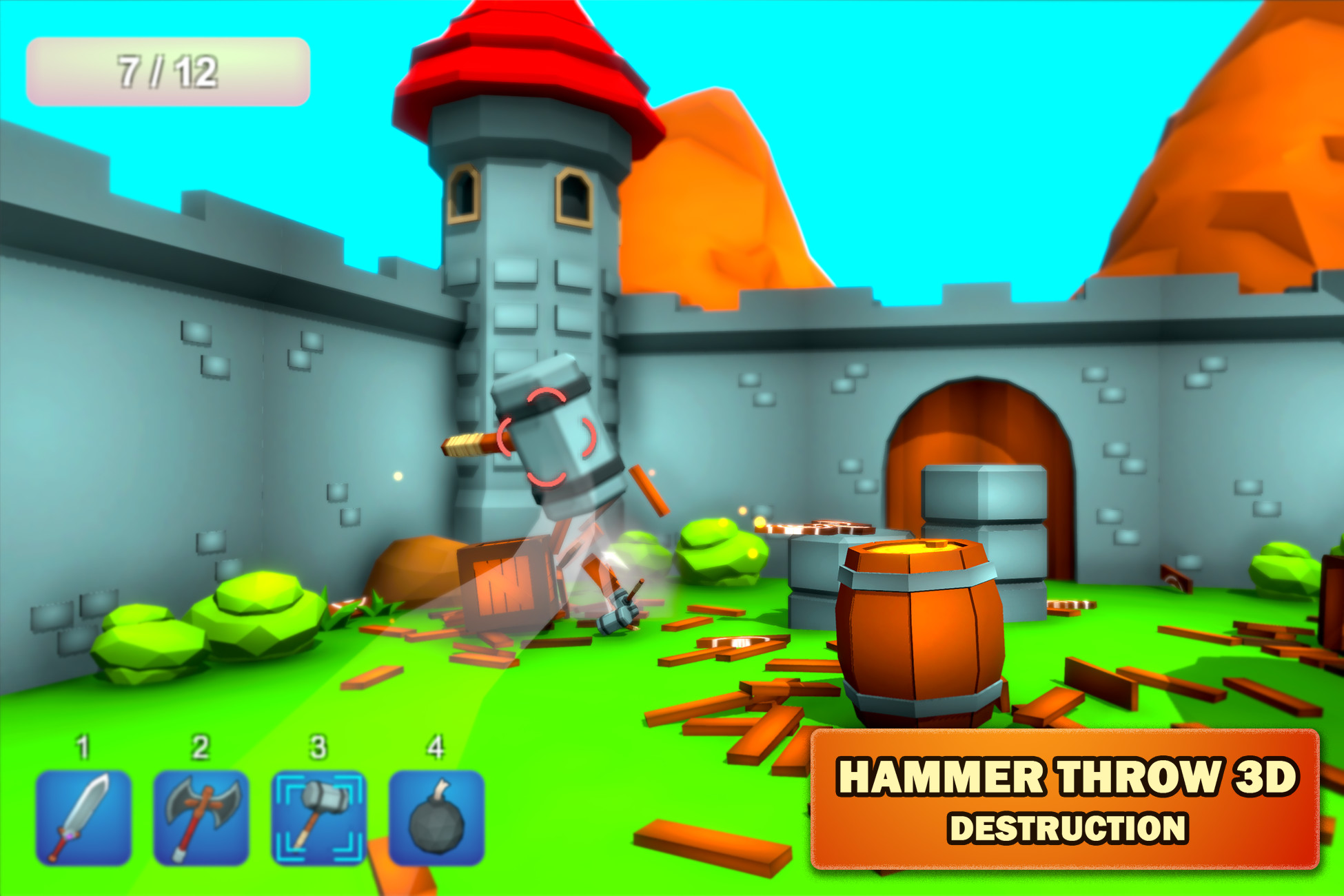 Hammer Throw 3D - Game Template | パック | Unity Asset Store