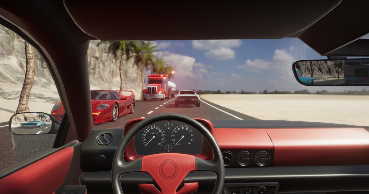 Car interior 27 | 3D Land | Unity Asset Store