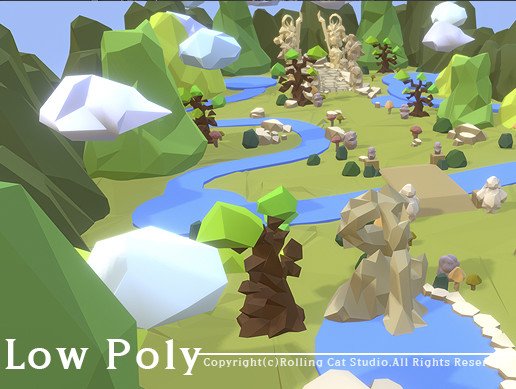 Low Poly A | 3D 판타지 | Unity Asset Store