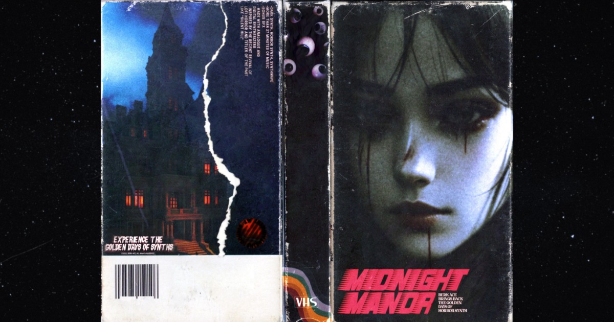 80s/90s Synthwave, Retro Horror Soundtrack - "MIDNIGHT MANOR" | Audio ...