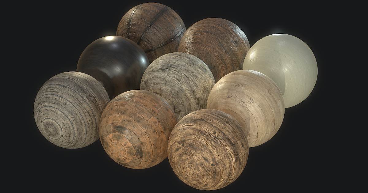 Wood 4K PBR Materials Pack | 2D Wood | Unity Asset Store