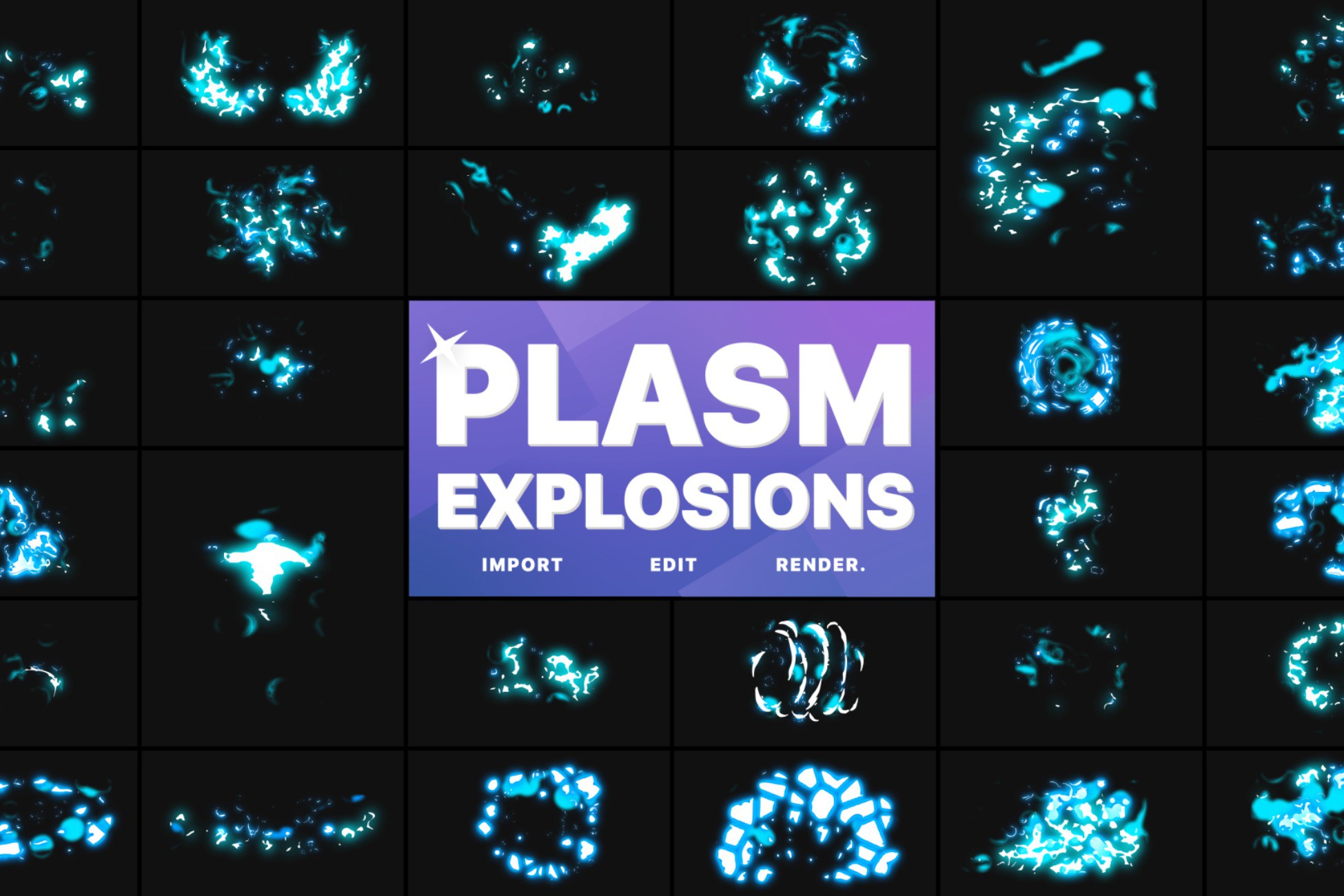 Plasm Explosions | 2D Textures & Materials | Unity Asset Store