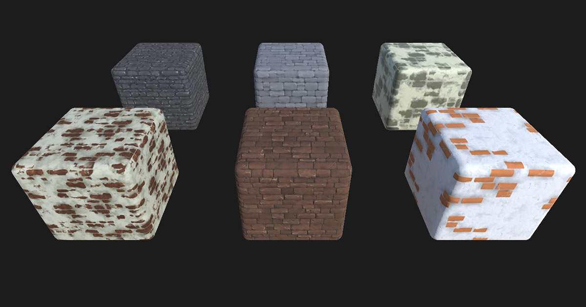 Stylized Stone Wall 03 | Substances | Unity Asset Store