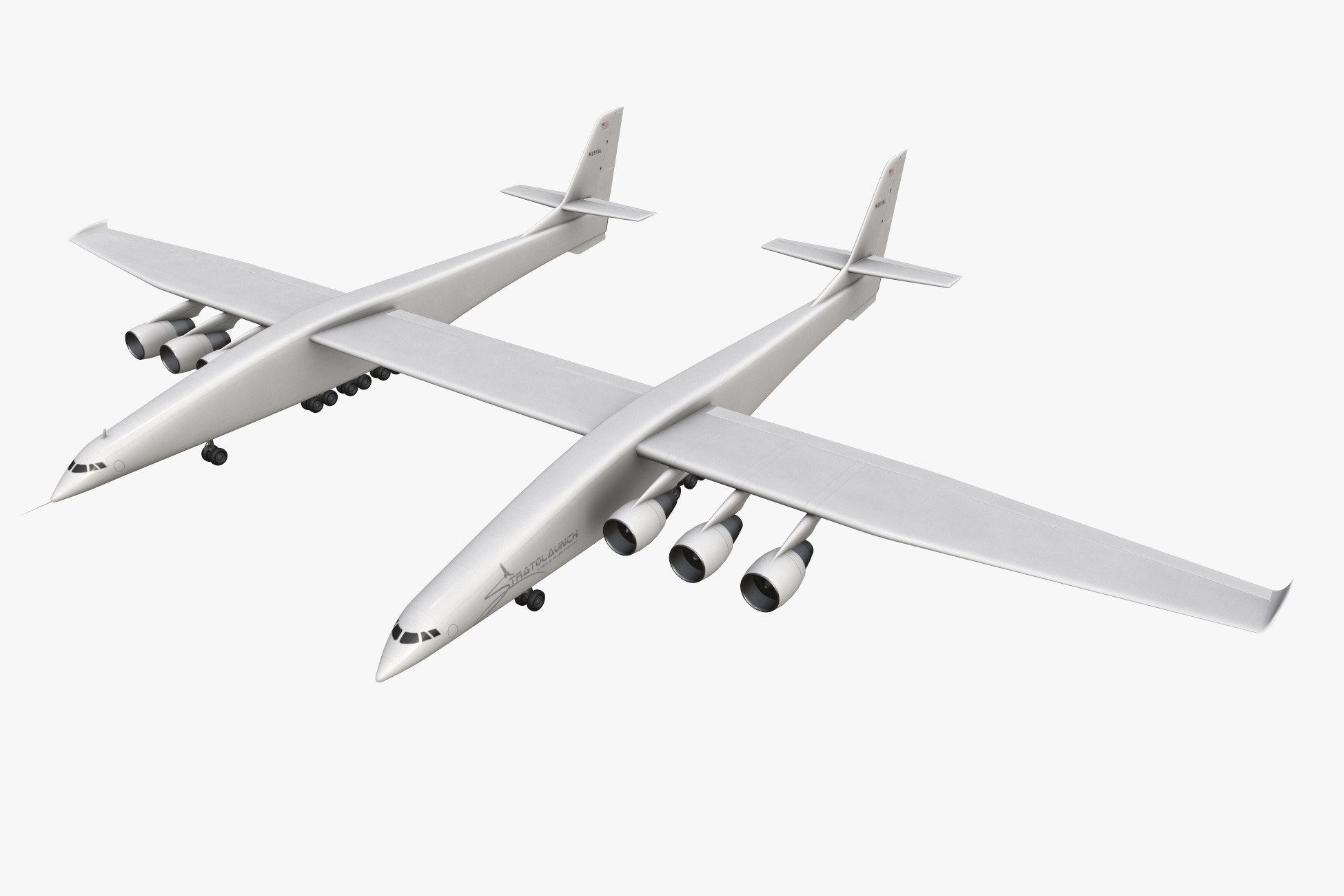 Stratolaunch Aircraft | 3D 항공 | Unity Asset Store