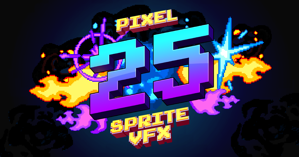 25 Pixel Sprite effects | 2D テクスチャ＆マテリアル | Unity Asset Store