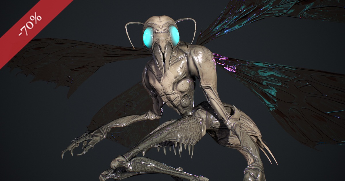 Insect Creature 3 | 3D Creatures | Unity Asset Store